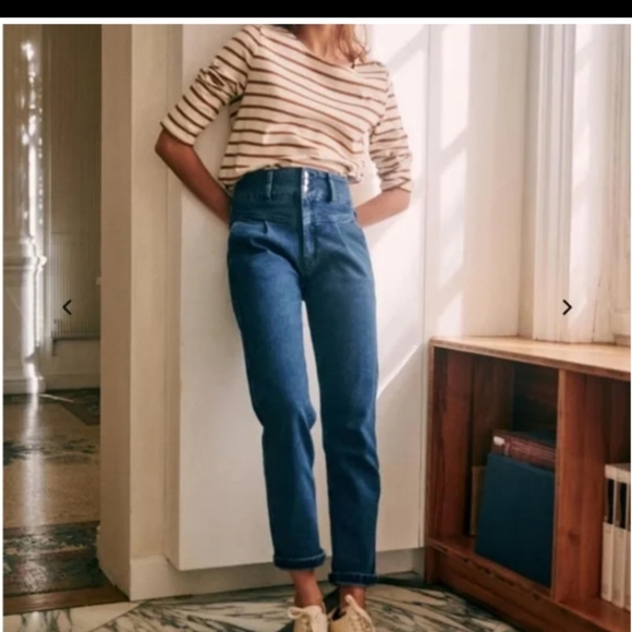 Sezane | Jeans | Sezane Sama Organic Denim Jean Trousers | Poshmark
